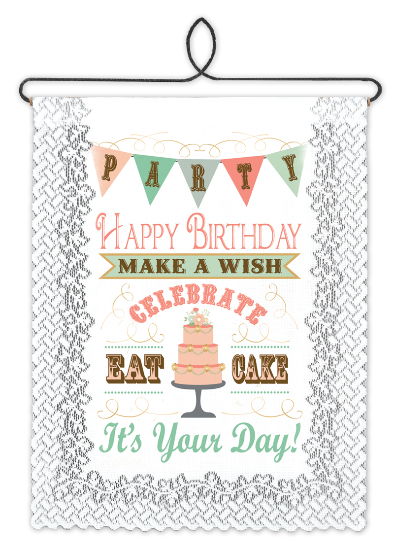 Happy Birthday Wall Hanger at Maria Couch blog