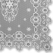Snowflake Round Table Topper | Heritage Lace